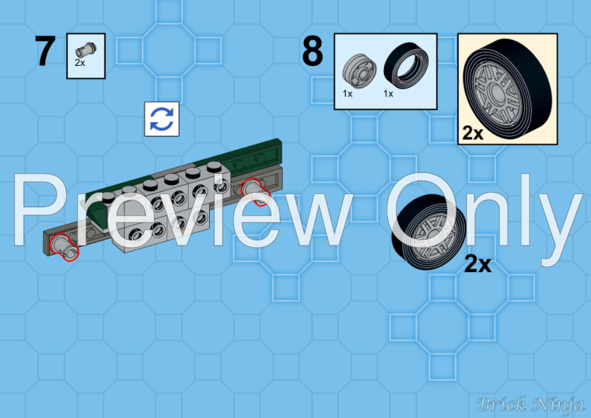 LEGO MOC Final Fantasy VII Shinra Motorcycles by Brick.Ninja ...