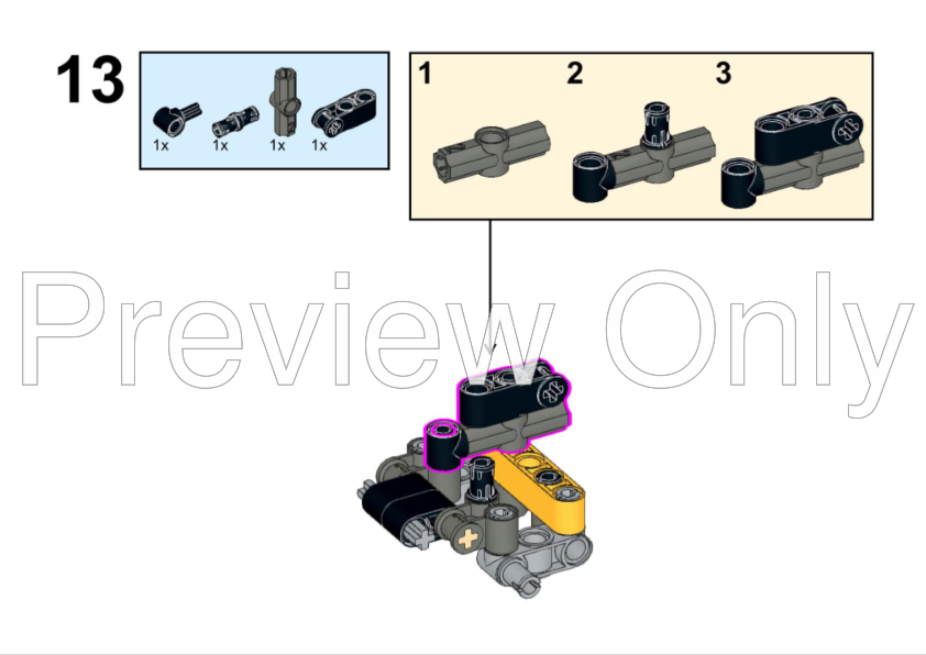 LEGO MOC-249005 4x4 Small Offroader (42147 Dump Truck Alternate) by ...