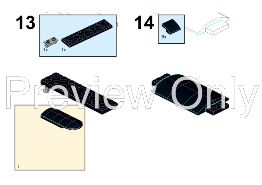 LEGO MOC Retro Batmobile by joey_bricks_things | Rebrickable - Build ...