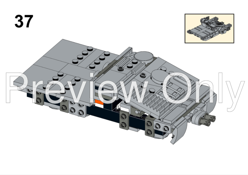 LEGO MOC-249898 TX-225 Occupier & Containers (75440 Alternate Model) by ...