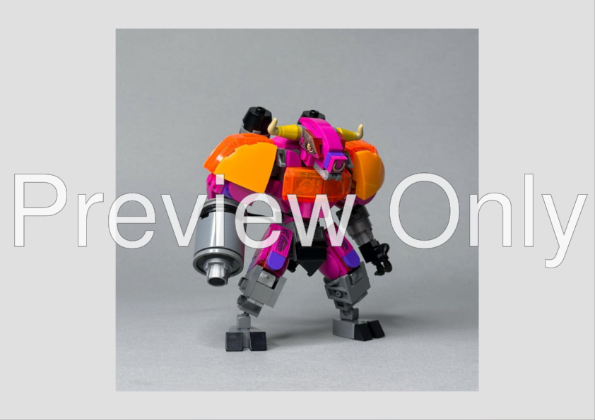 LEGO MOC-249904 Demon Bull King by bobbacatmocs | Rebrickable - Build ...
