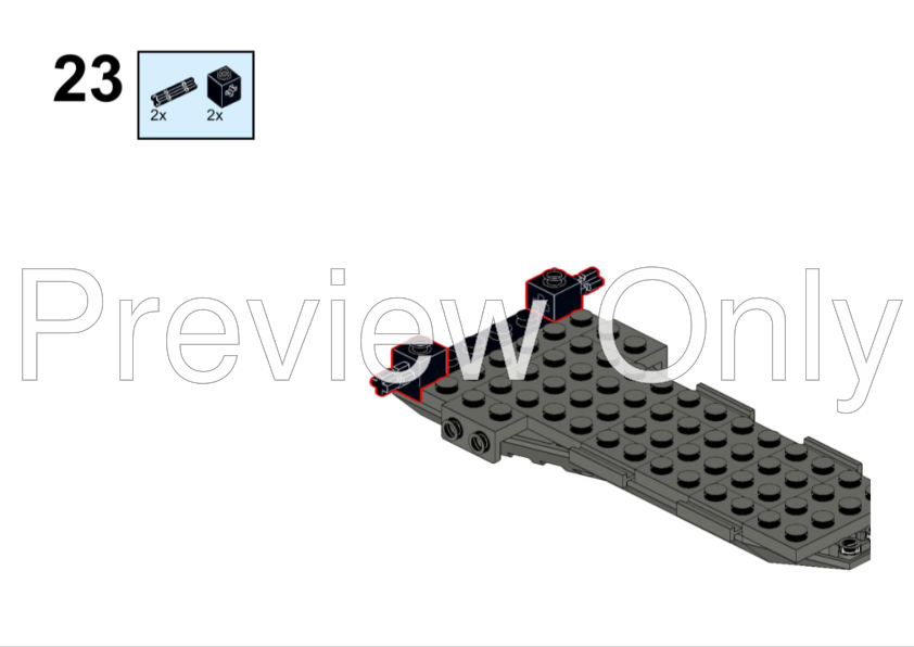 LEGO MOC-250030 SW Republic Marines Low altitude gunship Upgraded ...