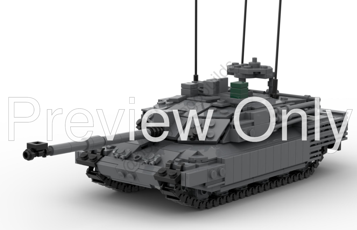 LEGO MOC-250079 Lego Challenger 2 TES in 1/45th scale by ...