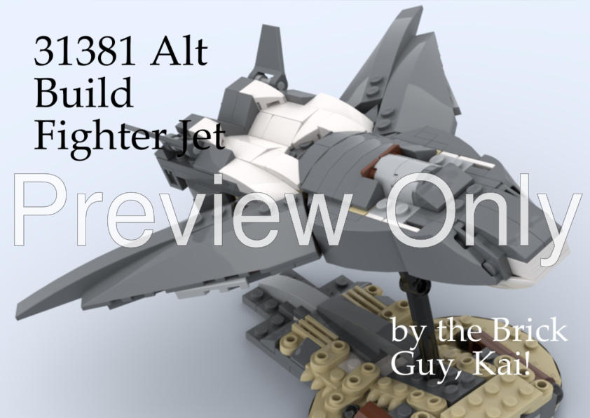 LEGO MOC-250227 31381 Fighter Jet by The_Brick_Guy_Kai | Rebrickable ...