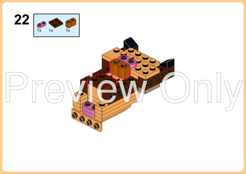 LEGO MOC-250375 Golden Schnauzer by Kostack | Rebrickable - Build with LEGO