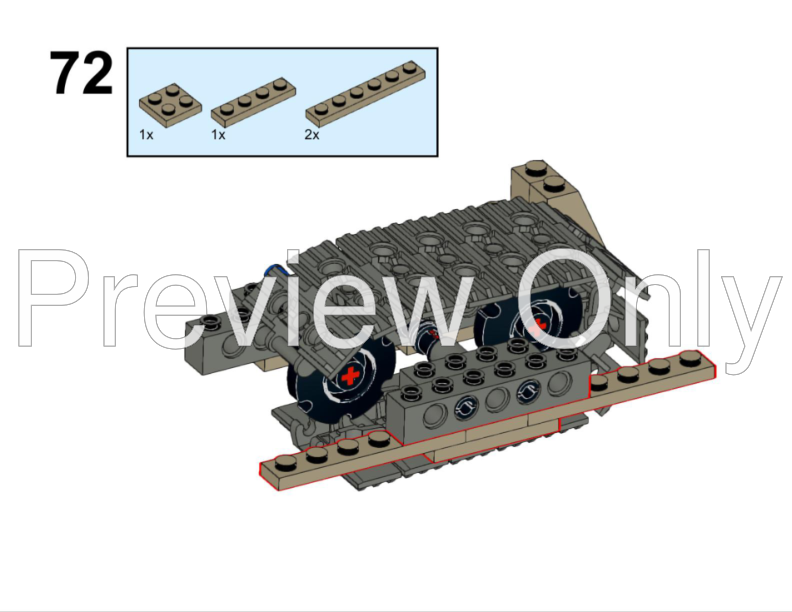 LEGO MOC-250441 Mammoth Tank Mk.III Railgun Variant (Playset) by ...