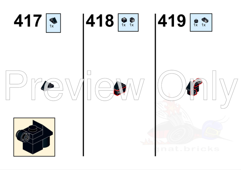 LEGO MOC-250603 Icons_Charger by Gnat.bricks | Rebrickable - Build with ...