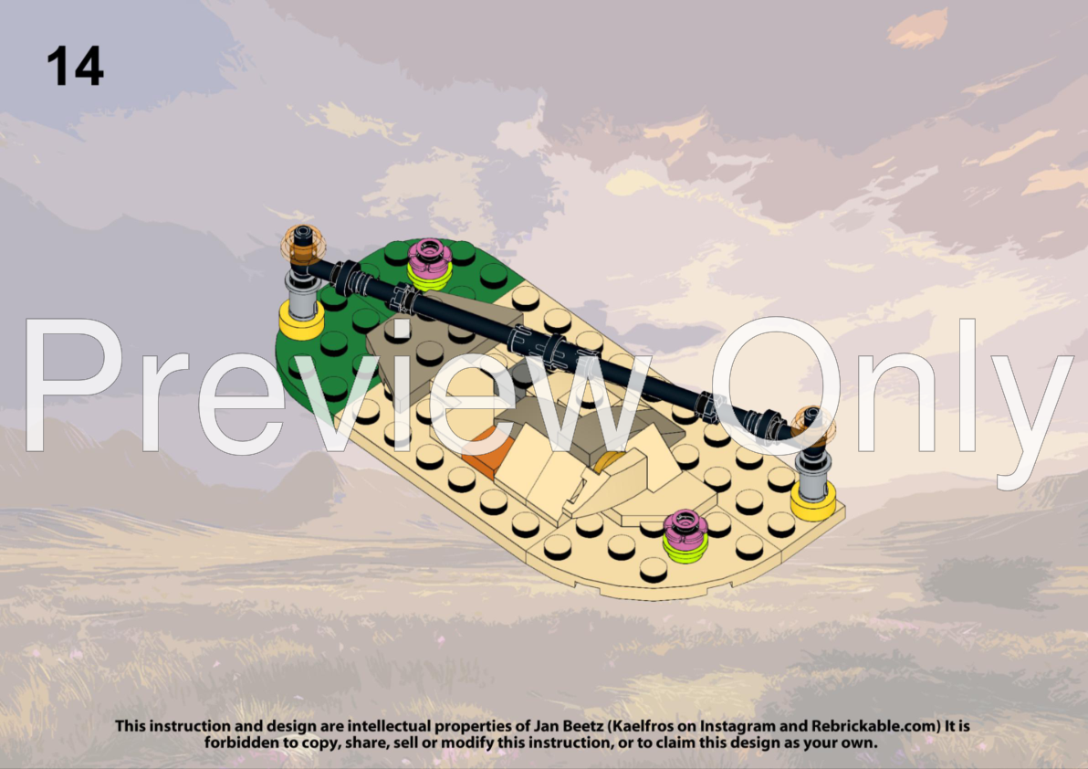 LEGO MOC-250789 Horizon Deathbringer 77037 Alternate by Kaelfros ...