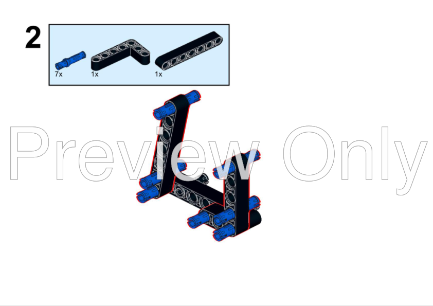 LEGO MOC-250932 Ebon Hawk - Midi scale with angled display by Legoleon ...