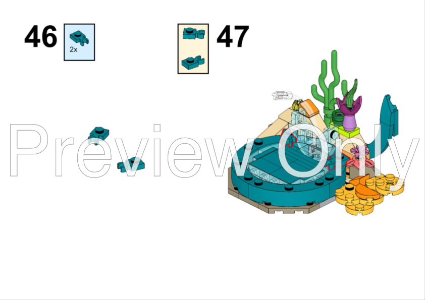 LEGO MOC-250998 Horsea, Omanyte and Reshiram - 31385 Alt Build by ...