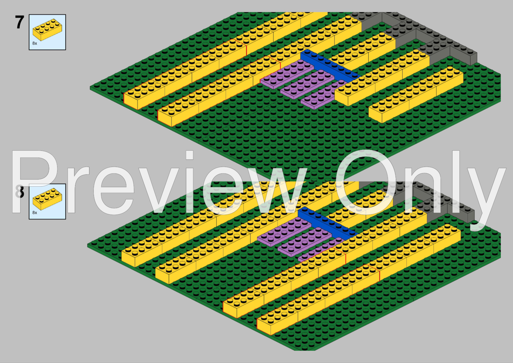 LEGO MOC-251484 Foxhole – Large Assembly Stations (Aircraft & Ground ...