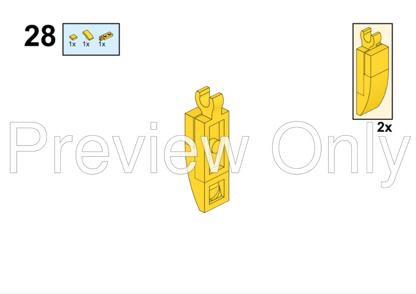 LEGO MOC-252276 Pichu by KraftyKoopa | Rebrickable - Build with LEGO