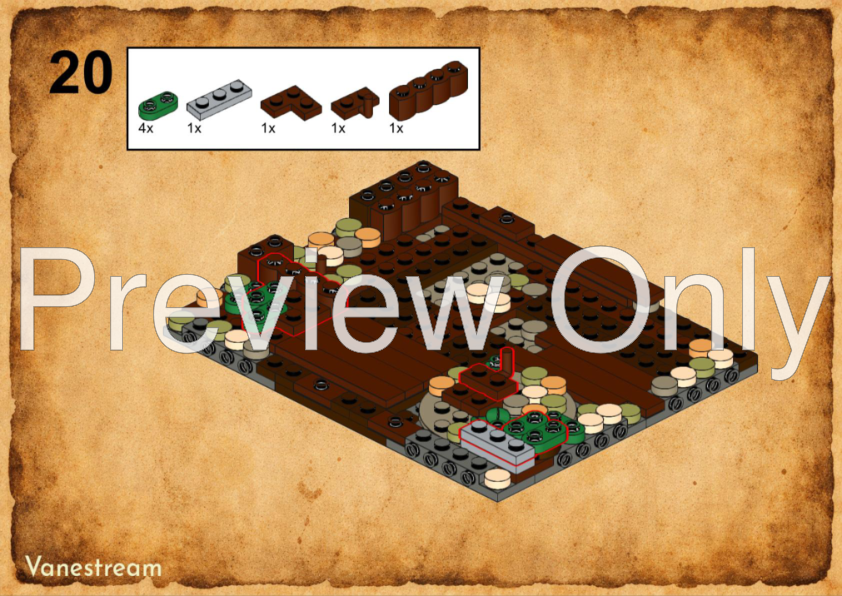 LEGO MOC-253497 Zelda - Great Deku Tree by Vanestream | Rebrickable ...