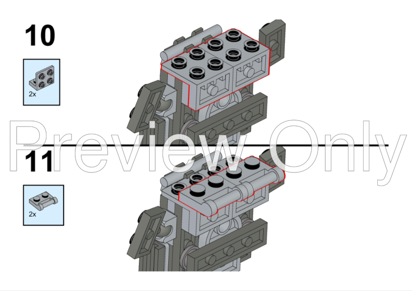 LEGO MOC-254153 TFM 03 Gorilla by Mitsuru_Nikaido | Rebrickable - Build ...