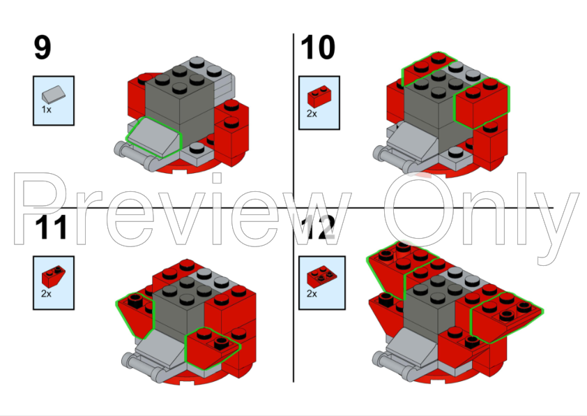 LEGO MOC-254510 Autobot Ironhide – Poseable Transformers Figure by ...
