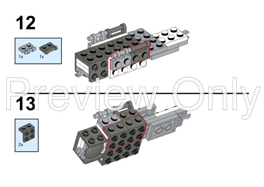 LEGO MOC-254728 TFM 01 Rabbit by Mitsuru_Nikaido | Rebrickable - Build ...