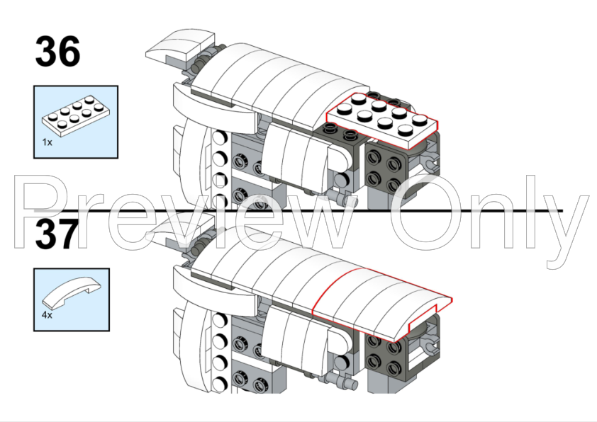 LEGO MOC-254728 TFM 01 Rabbit by Mitsuru_Nikaido | Rebrickable - Build ...