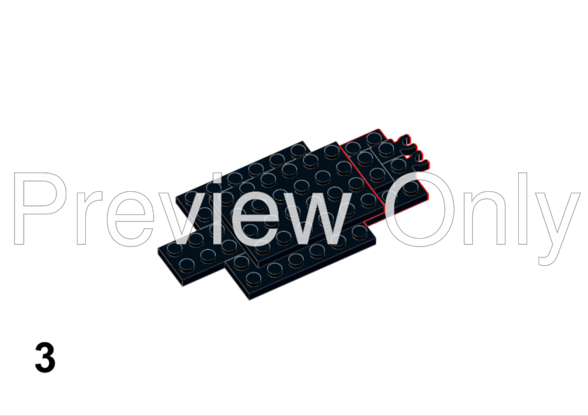 LEGO MOC-256007 Qasida, BL blue version by Legoautohaus | Rebrickable ...