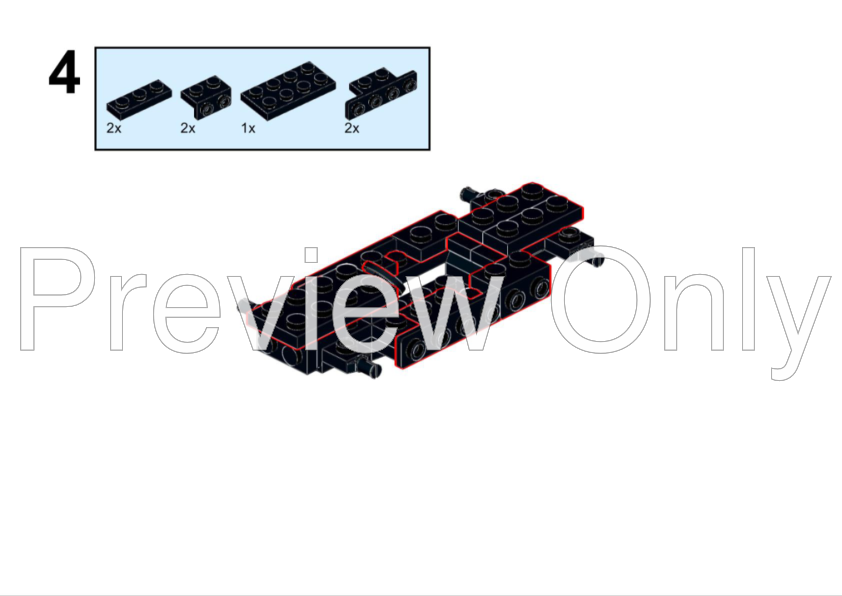 LEGO MOC-256670 Corvette C3 by Jokers Bricks | Rebrickable - Build with ...