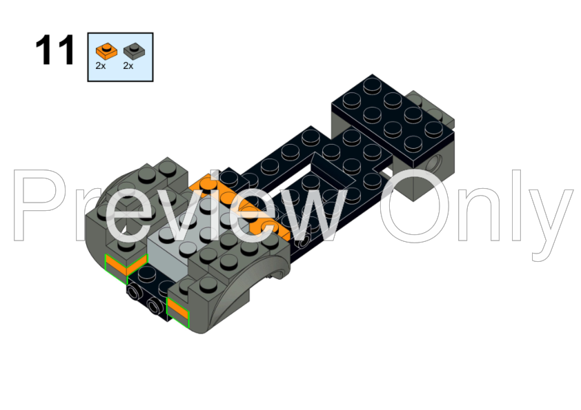 LEGO MOC 75892 Tuned Coupe by Keep On Bricking | Rebrickable - Build ...