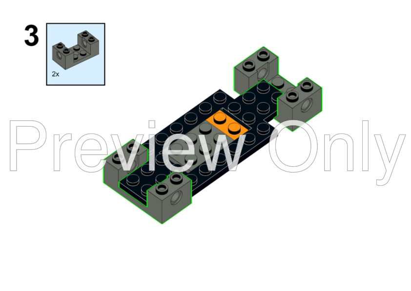 LEGO MOC 75892 Truck Rod by Keep On Bricking | Rebrickable - Build with ...