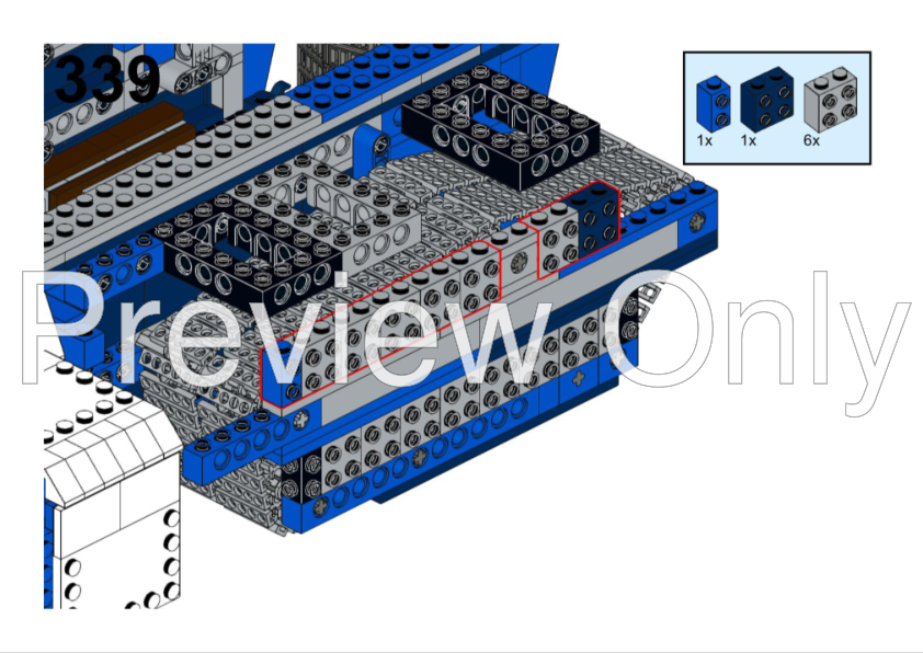 LEGO MOC-258547 Space marine Mastodon (Ultramarine edition) by ...