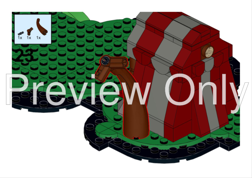 LEGO MOC-259019 Medieval Campsite by Zardbricks | Rebrickable - Build ...
