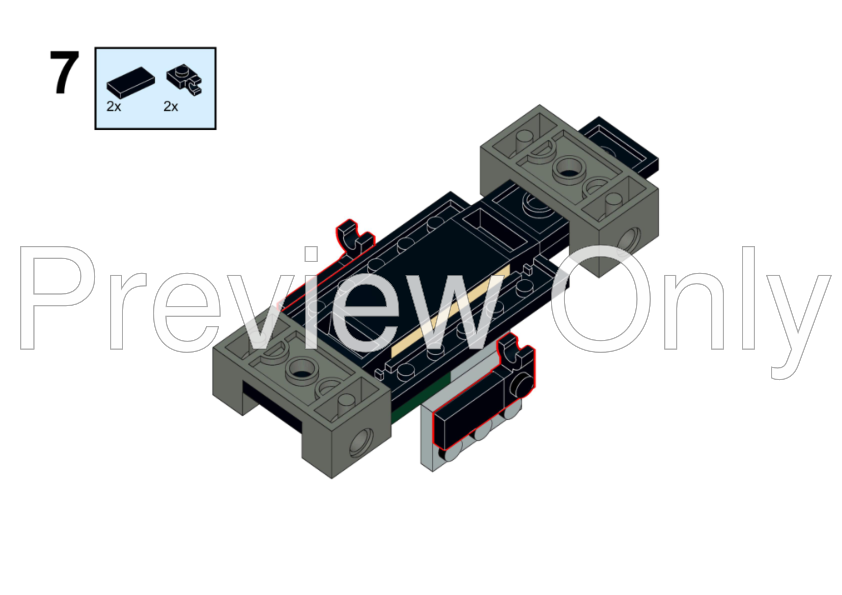 LEGO MOC 75884 Truck ROD by Keep On Bricking | Rebrickable - Build with ...