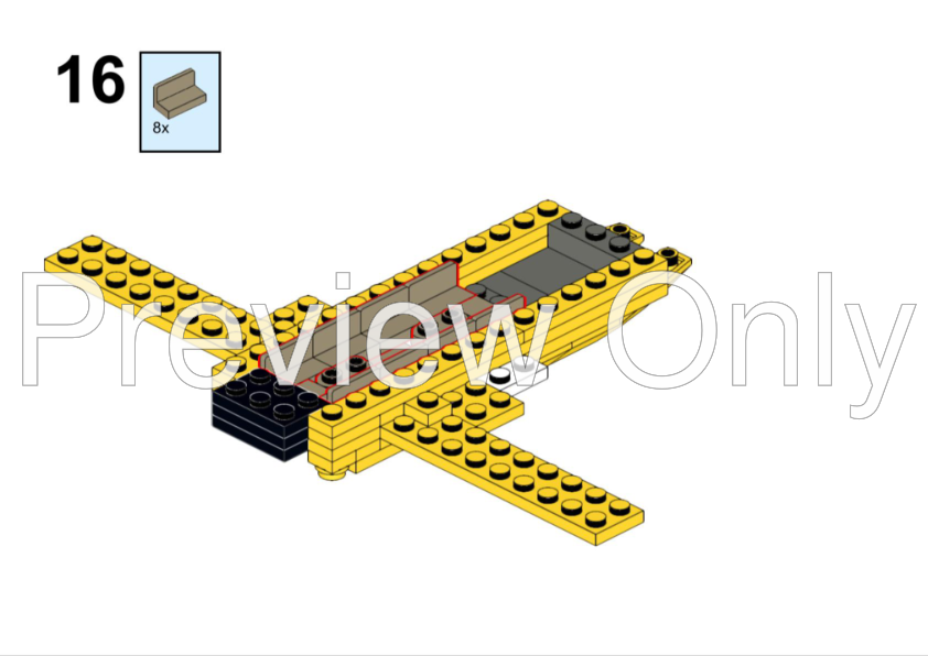 LEGO MOC-261287 Sonic Boom Tails' plane by Anira | Rebrickable - Build ...