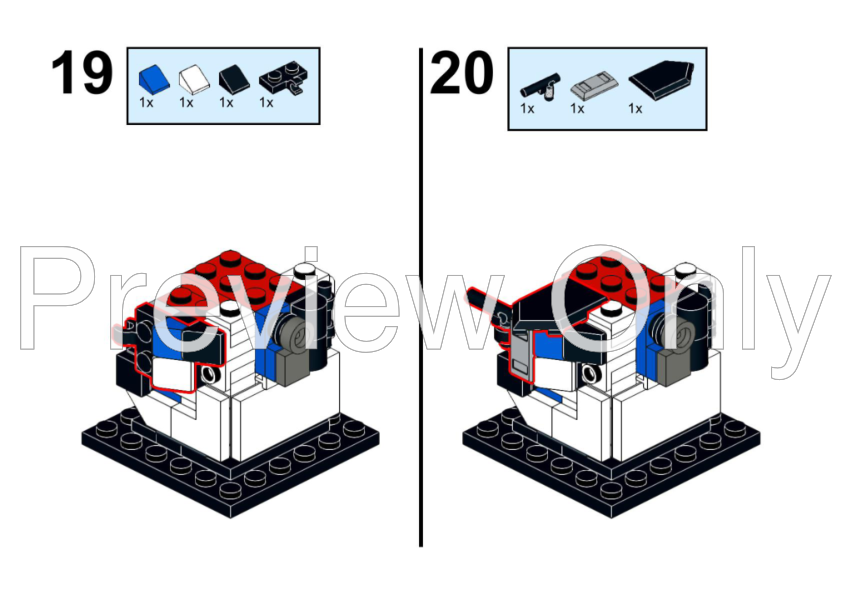 LEGO MOC-263714 ARC Trooper Jesse Brickheadz by DadIChONk | Rebrickable ...