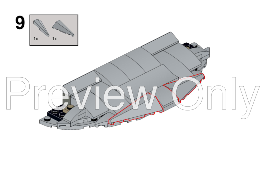 LEGO MOC-263933 Nubian Royal Starship (75442 Alternate Model) by ...