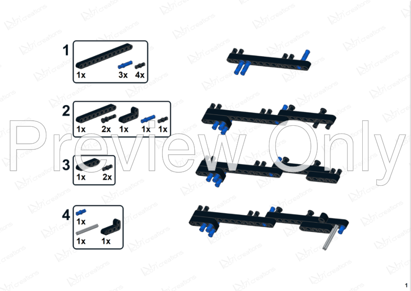 LEGO MOC Citroen 2CV Grey by Nico71 | Rebrickable - Build with LEGO