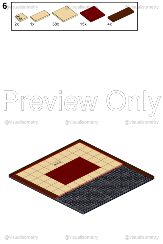 LEGO MOC-266335 Court Room by visualisometry | Rebrickable - Build with ...