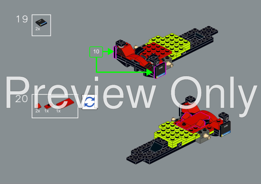 LEGO MOC-266368 BMW M Hybrid V8 #20 2026 Shell Helix by SFH_Bricks ...