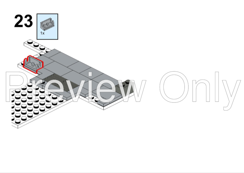 LEGO MOC-266387 imperial remnant snow base + landing pad by dottywotty ...