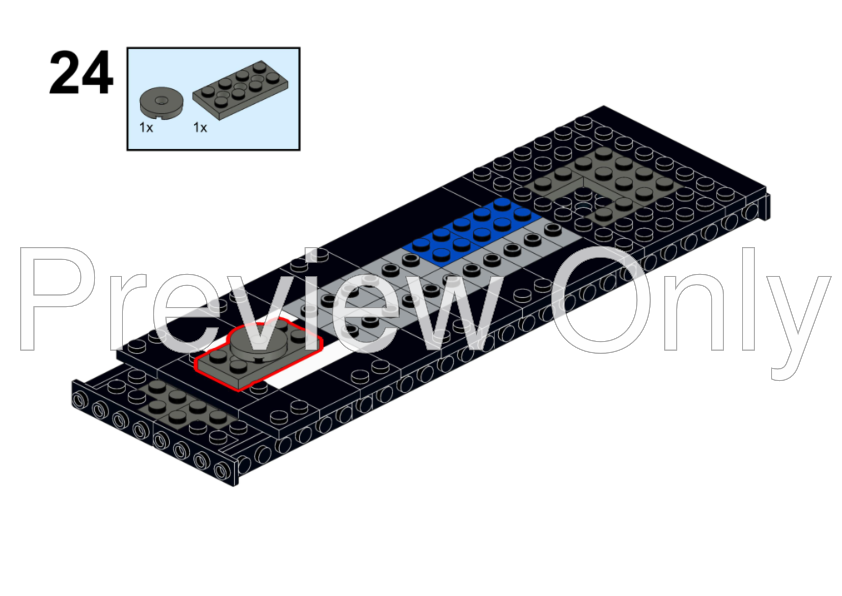 LEGO MOC-266520 Southern Pacific GE 50 Tonner End Cab (X-1) by ...