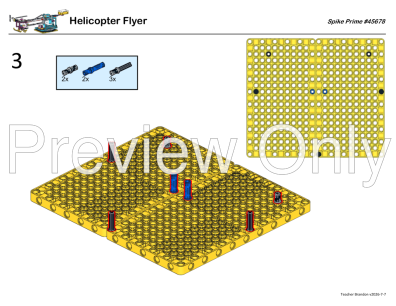 LEGO MOC-268954 Helicopter Lift by BrandonJones | Rebrickable - Build ...