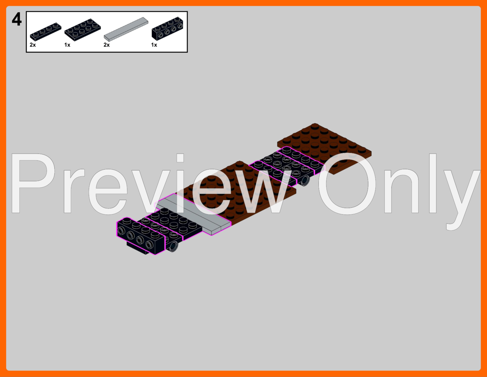 LEGO MOC C02 - Brown Delivery Truck by Labronco Brick Designs ...