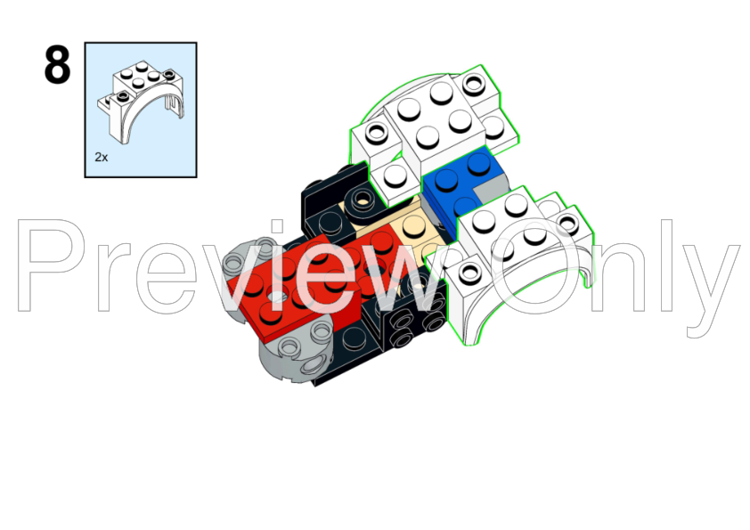 LEGO MOC 75895 Urban E Car by Keep On Bricking | Rebrickable - Build ...