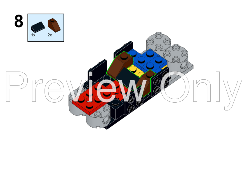 LEGO MOC 75895 Modern Supercar by Keep On Bricking | Rebrickable ...
