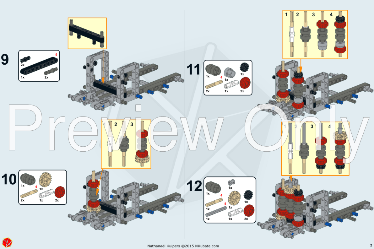 LEGO MOC Predator Supercar by NKubate | Rebrickable - Build with LEGO