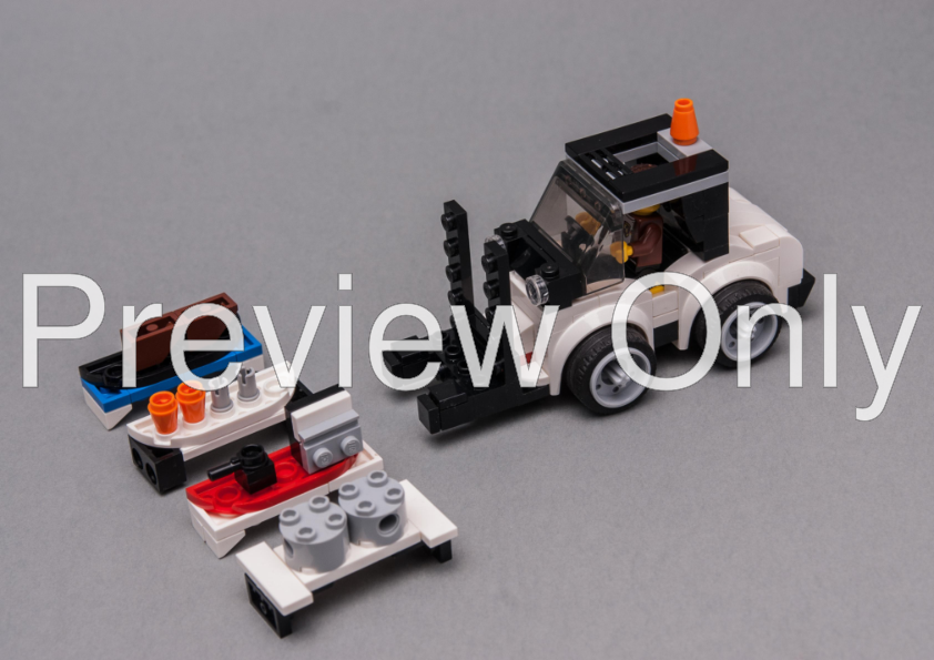 LEGO MOC 75895 Forklift by Keep On Bricking | Rebrickable - Build with LEGO