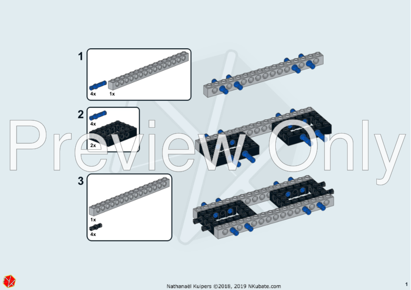 LEGO MOC 10252 Off-Roader by NKubate | Rebrickable - Build with LEGO