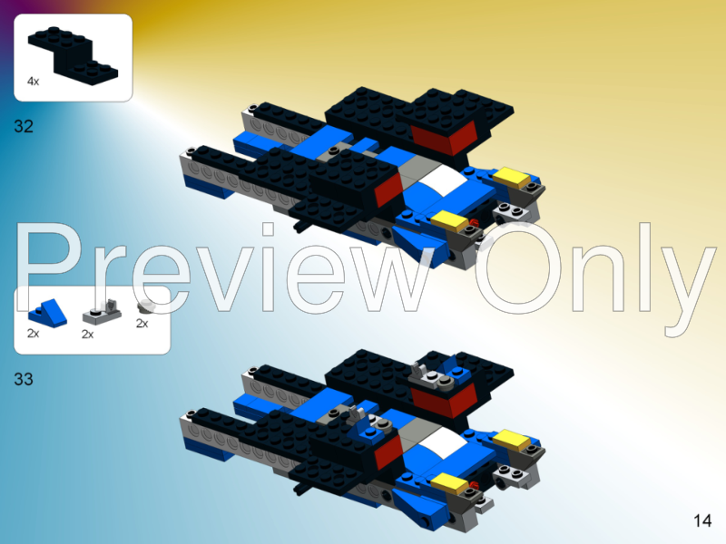 LEGO MOC God Phoenix Jet - SET 31070 ALTERNATE BUILD - Turbo Track ...
