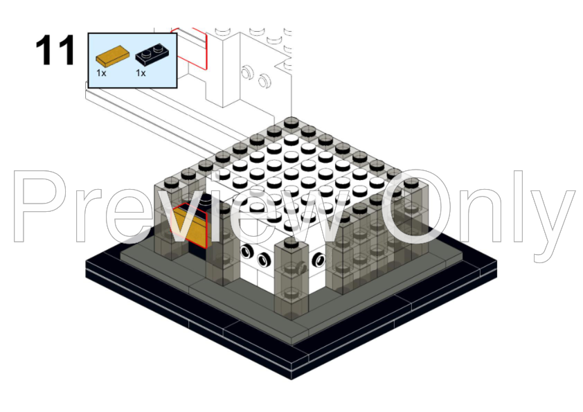 LEGO MOC Trump Tower by klosspalatset | Rebrickable - Build with LEGO