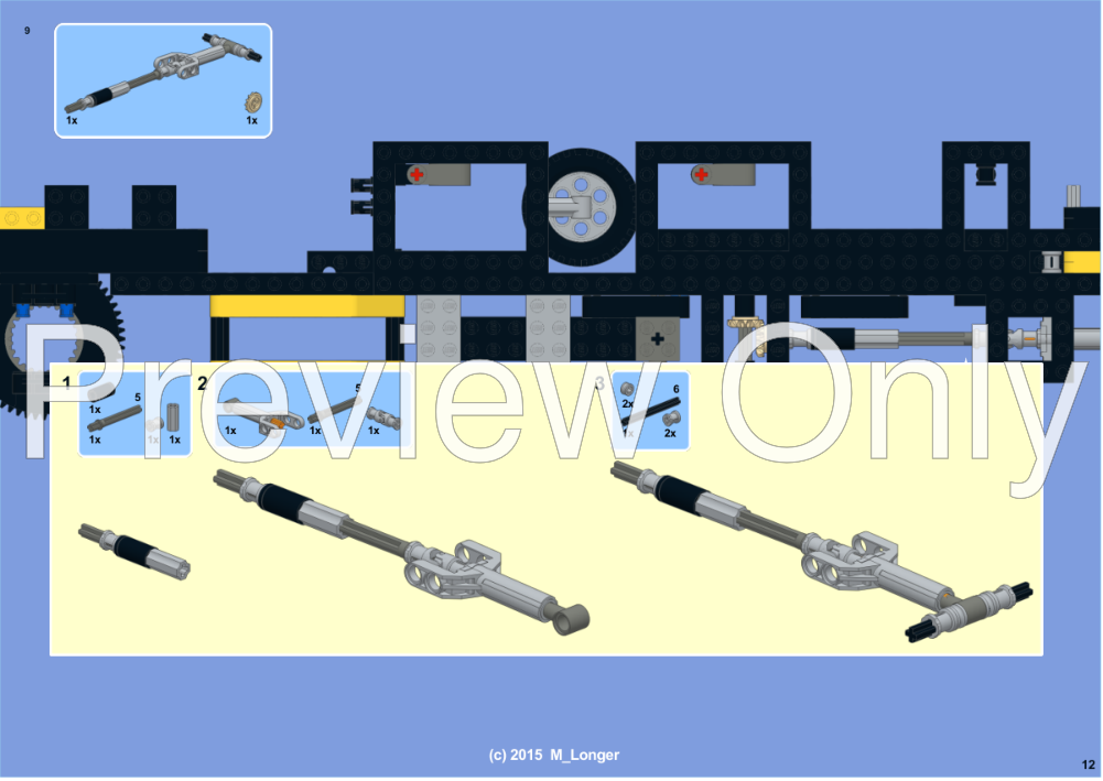 Lego Moc Drawbar Trailer By Mlonger Rebrickable Build With Lego
