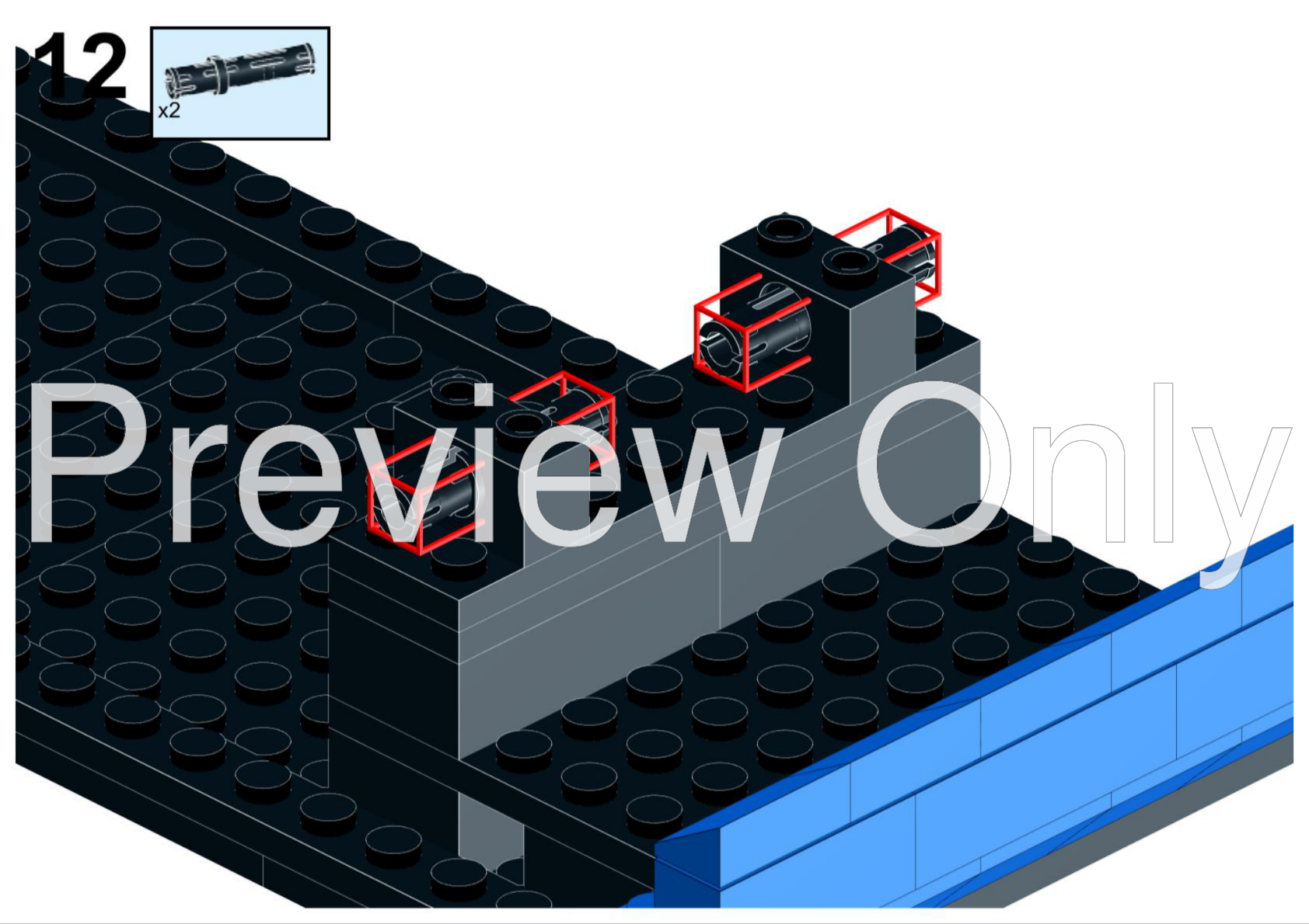 LEGO MOC Ultramarine Predator by Dave. | Rebrickable - Build with LEGO