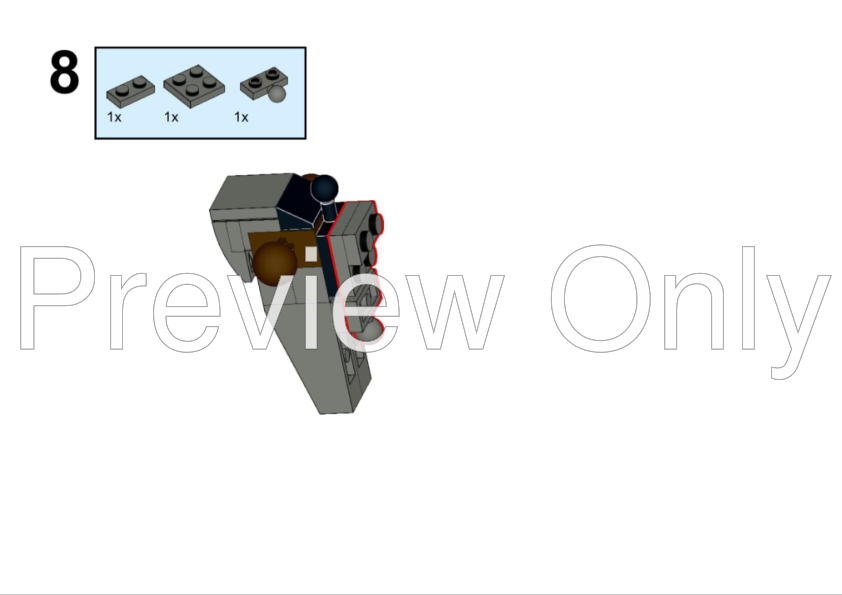 LEGO MOC Meta Gear RAY by Ramsay_s | Rebrickable - Build with LEGO