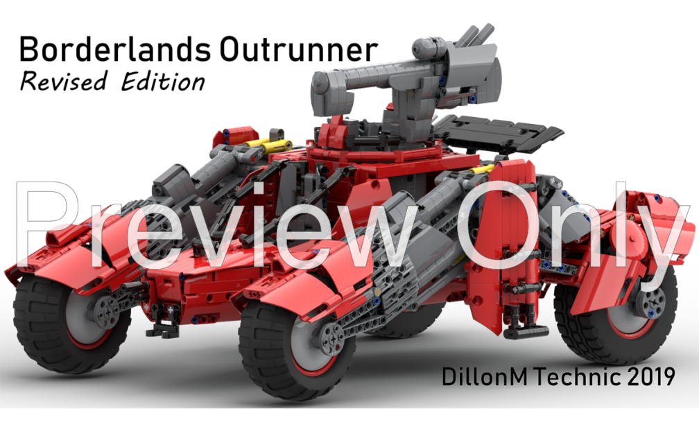 LEGO MOC Borderlands Outrunner - Revised Edition by dillonm ...