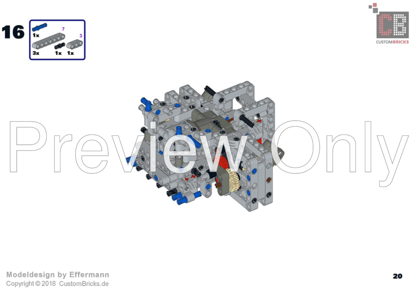 LEGO MOC Custom RC Mining Dump Truck Muldenkipper by CustomBricks.de ...